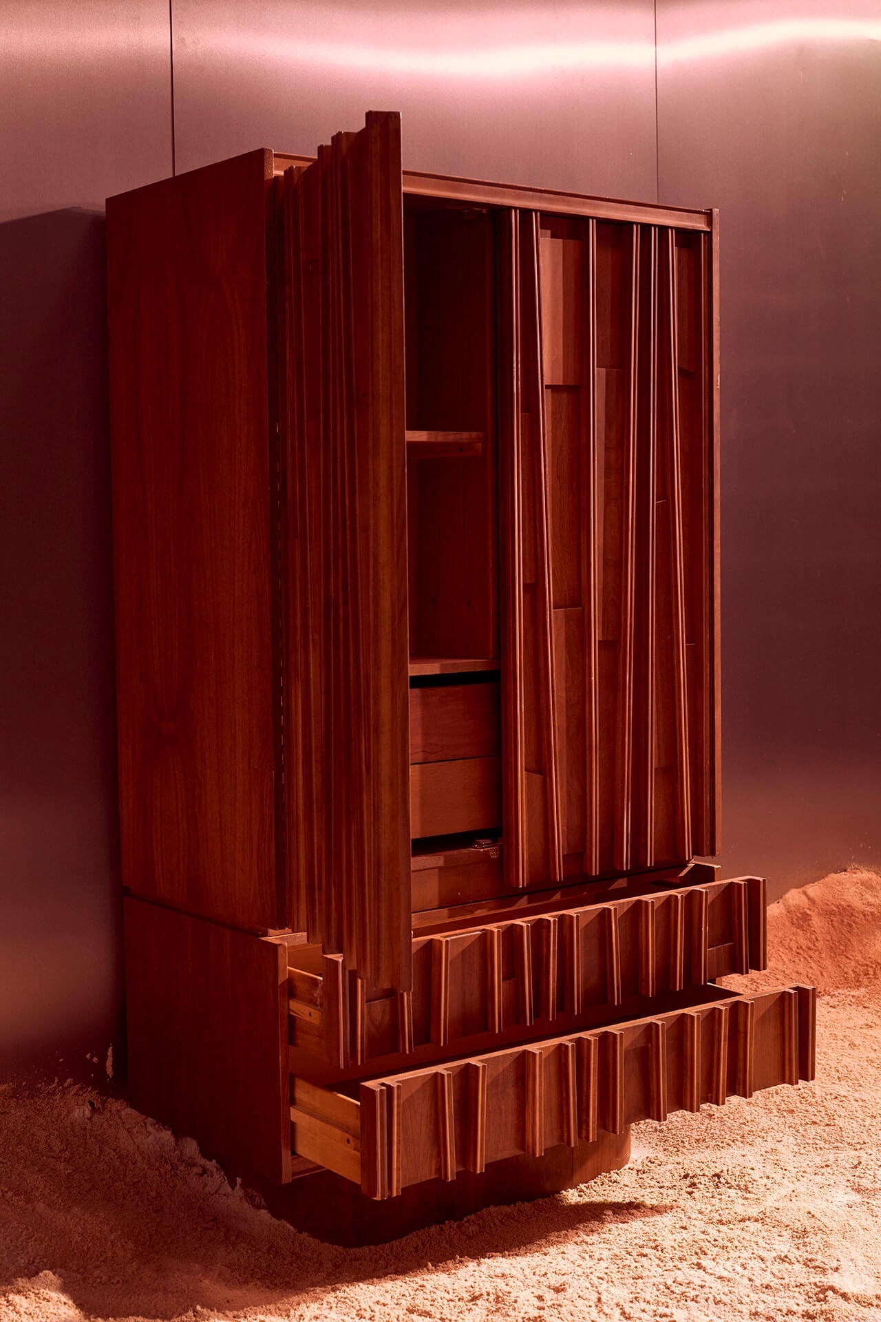 Brutalist Armoire circa 1965 album